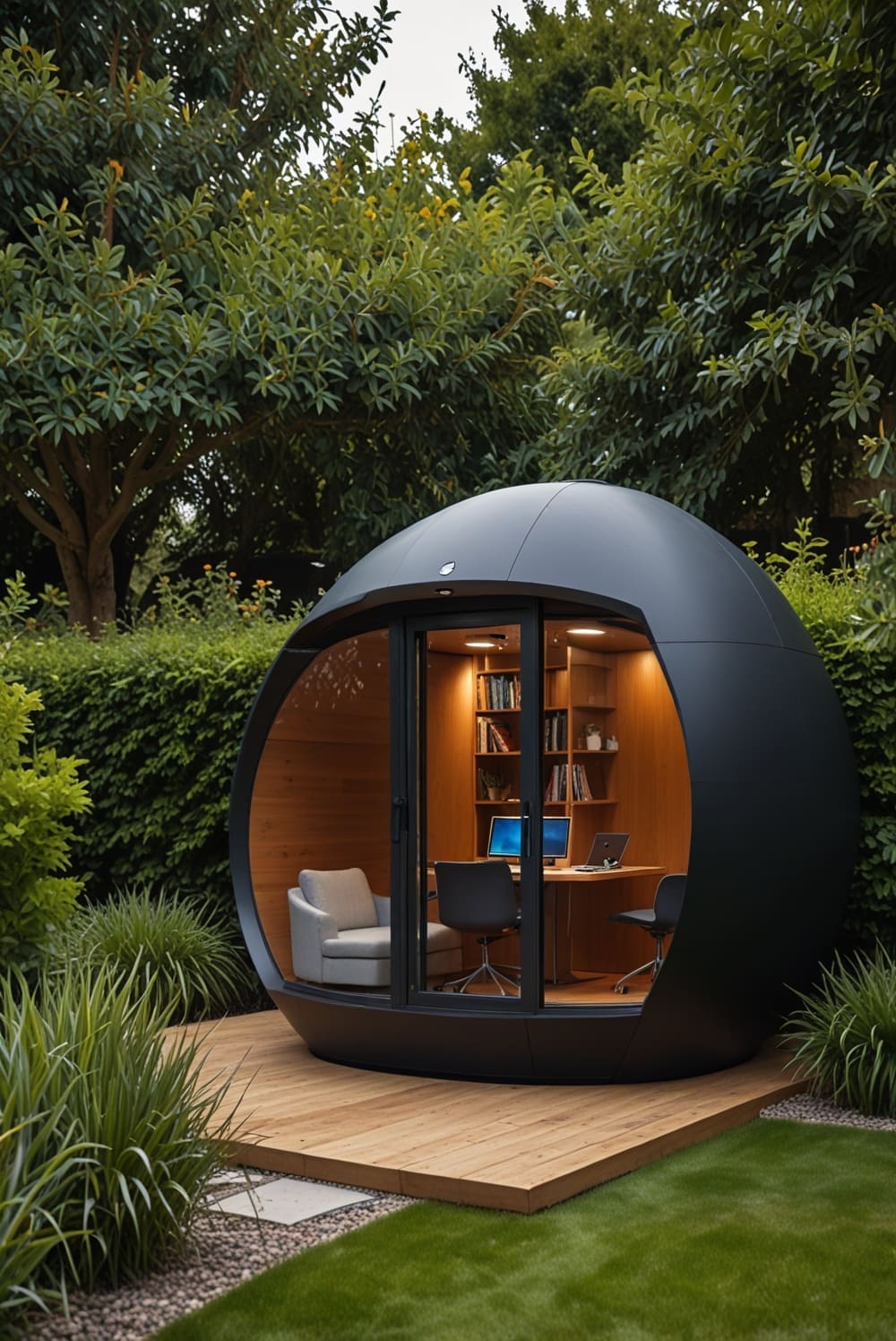 4 Garden Home Office Ideas for Peace and Focus
